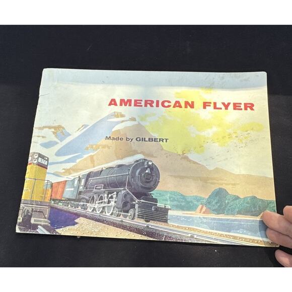 American Flyer | Media | Vintage 95s Gilbert American Flyer Model Train ...